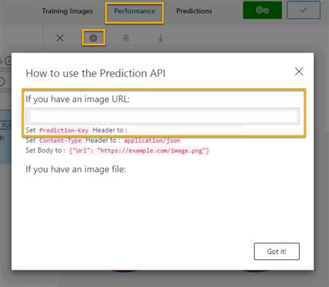 azure cognitive services image classification error microsoft qanda