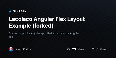 lacolaco angular flex layout example forked stackblitz