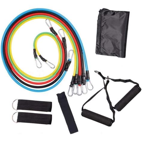 Musculation Kit Bande De Tension De 11 Piècesbande Élastique De