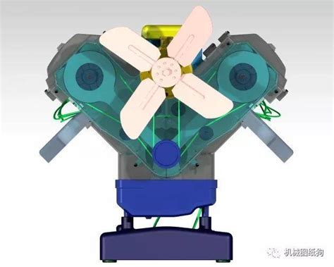 【发动机电机】bhushan V8发动机模型3d图纸 Stp格式电机 仿真秀干货文章