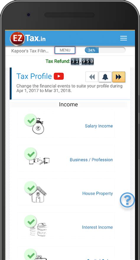Income Tax Return Itr Efiling App 2018 Apk Para Android