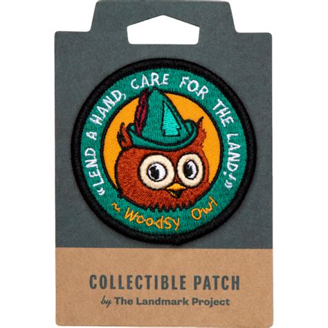 Lend A Hand Embroidered Patch The Landmark Project