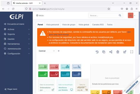 Cómo instalar GLPI en CentOS PASO A PASO