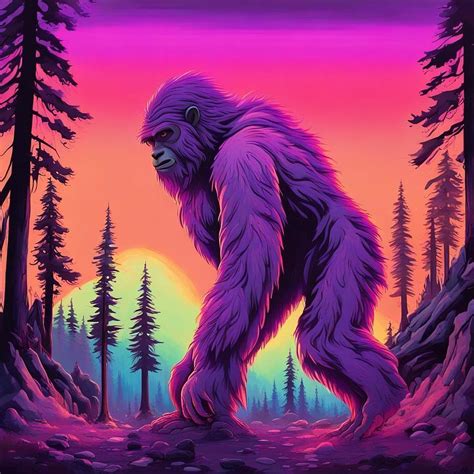 Sasquatch 14 Digital Art By Sweet Colene Art Fine Art America