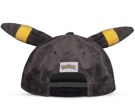 Pokemon Umbreon Plush Snapback Cap Gorra Difuzed