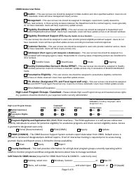 Colorado Third Party User Access Request Form Bus Bridge Access Form