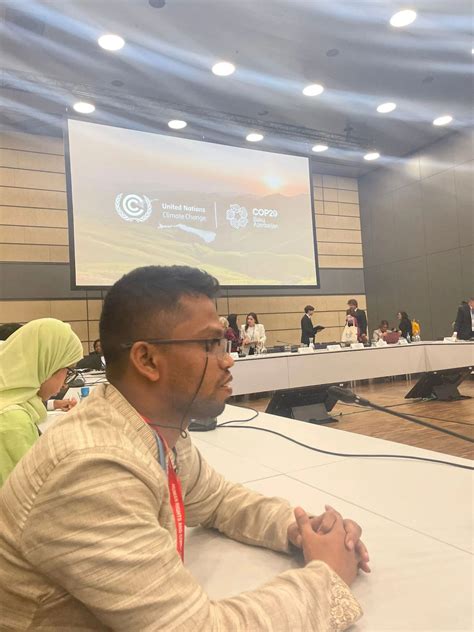 sohanur rahman on linkedin cop29