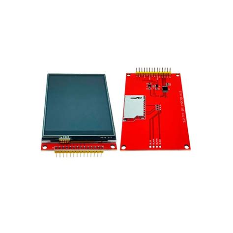 Pantalla LCD TFT de pulgadas módulo SPI Panel táctil de P RGB SPI cables