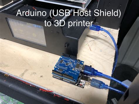Control 3d Printer From Arduino Using Usb Host Shield R3dprinting