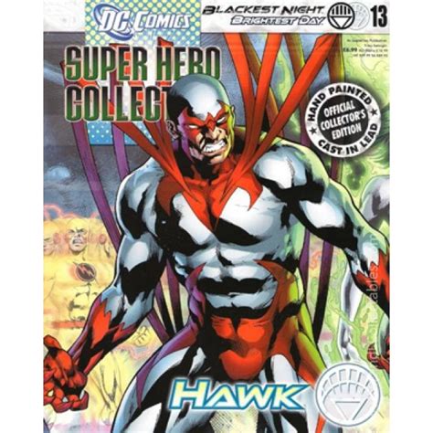 Buy Dc Super Heroes Eaglemoss 2011 Diecast Statue 13 Blackest Night Hawk Hank Mag L And L