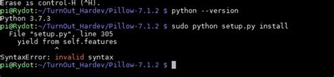 Pillow Tar Gz Installation Error Issue Python Pillow Pillow GitHub
