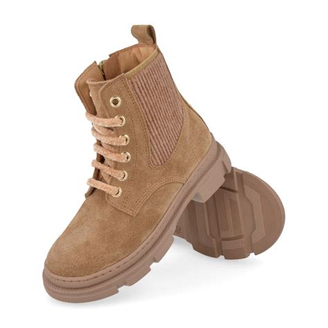 Zecchino Doro Veterboot Zecchino Doro Kinderschoenen Beige M00