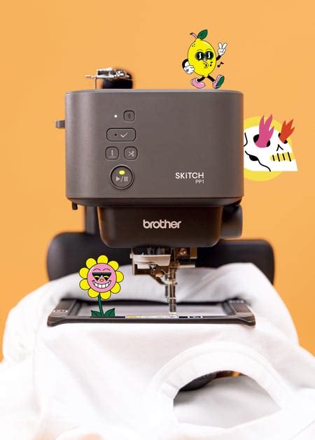 Machine à Broder Brother Pp1 Skitch Gris Cultura