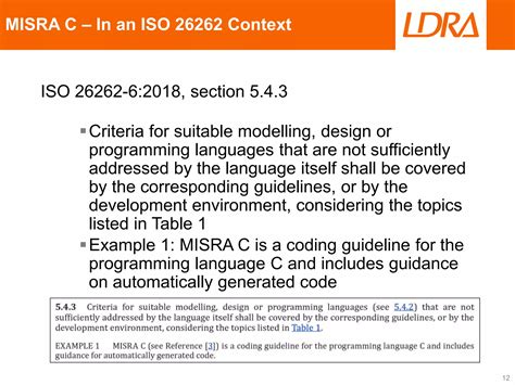 misra c in an iso 26262 context pdf