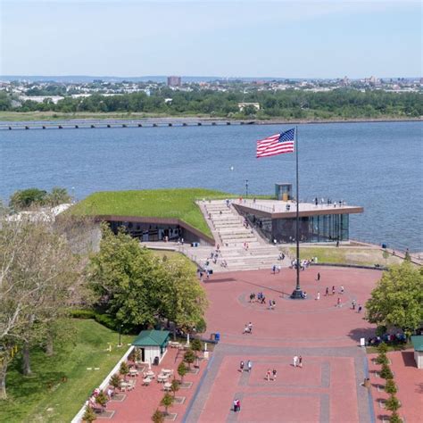 Flowering Meadow Tops Statue Of Liberty Museum In New York By