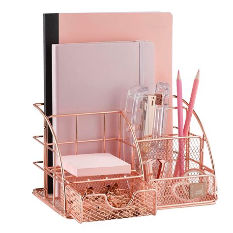 Buy Mindspace Desk Organizer Rose Gold Pen Holder Office Decor For