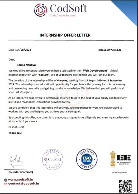 Sarika Nautiyal On Linkedin Internship Codsoft Webdevelopment