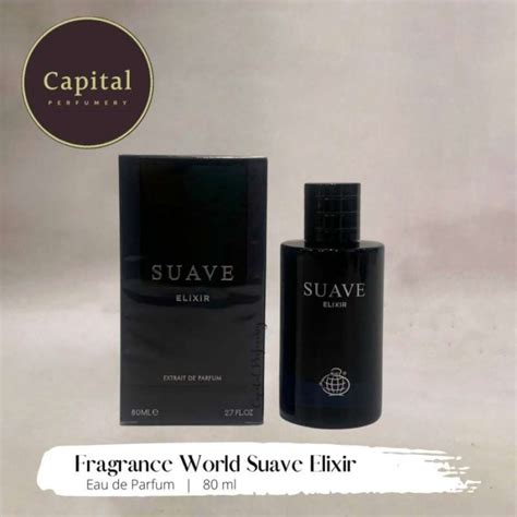 Promo Fragrance World Suave Elixir For Men Extrait De Parfum 80 Ml