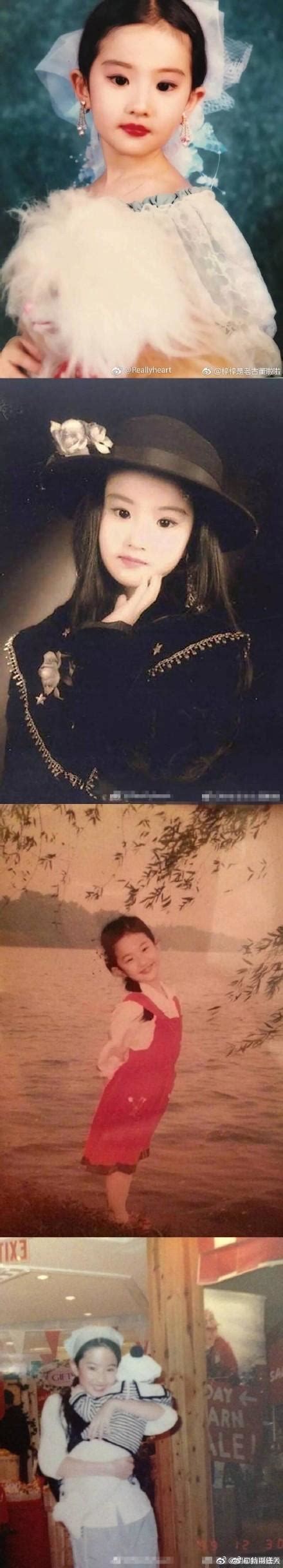 都是從小美到大的她們！卻總有人說她們整容？ 每日頭條