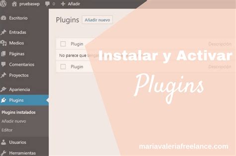 Cómo Instalar Y Activar Plugins En Wordpress Video Tutorial