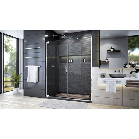 Dreamline Elegance Plus 58 In To 58 34 In W X 72 In H Frameless Pivot