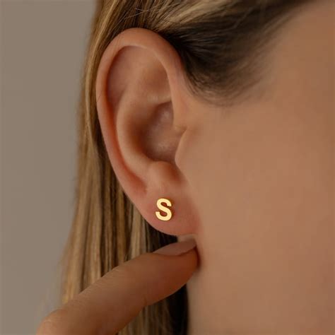 Personalized Earring Minimalist Name Earring Name Earrings T For