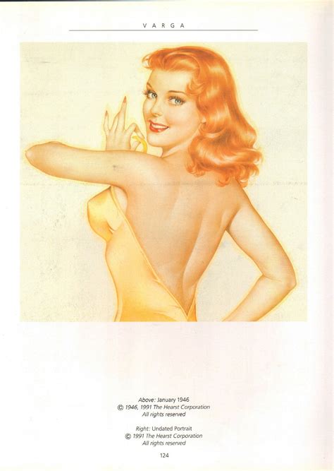 Varga Girl Original Pin Up Vintage Print January 1946 Calendar Alberto