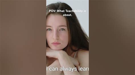 What Teachability Is About Youtube