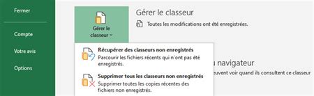 Comment retrouver un fichier Excel non enregistré après avoir cliqué sur Ne pas enregistrer