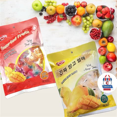 Naraya Soft Candy Assorted Fruits Soft Candy And Mango Soft Candy Assorted Flavored Jelly