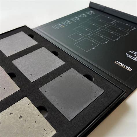 Sample Set Concrete Panels Float