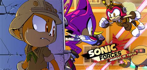 『ソニックフォース』の公式webコミックが無料公開開始！ Nintendo Switch 情報ブログ