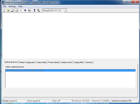 How To Use Packet Sniffer Simpliciti Example Code Ap As Data Hub