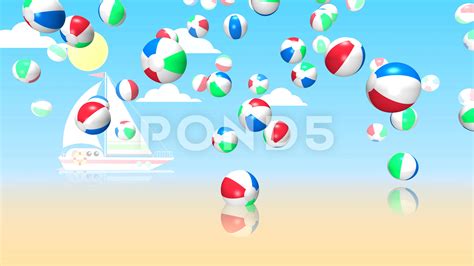 Animated Bouncing Beach Ball
