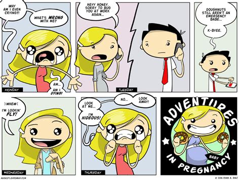 What Its Really Like Being Pregnant Comic August Loves May