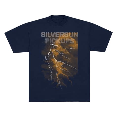 Silversun Pickups Lightning Tour T Shirt Silversun Pickups Mt