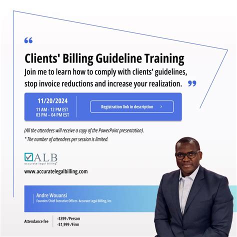 Accurate Legal Billing On Linkedin Clients Billing Guideline Training