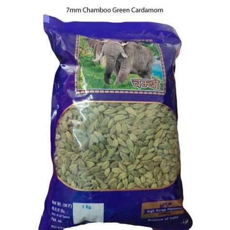 1 Kg 7mm Chamboo Green Cardamom At ₹ 1020packet In Khanapur Id