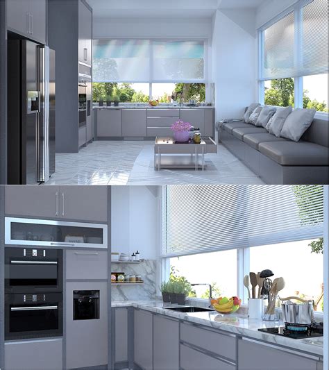 Free Scene Blender Cycles Behance