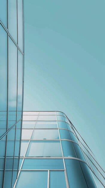 Glass Building Facade Premium Ai Generated Image
