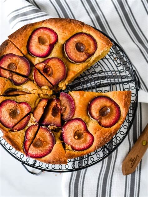 Quick And Easy Plum Cake Recipe The Gingered Whisk