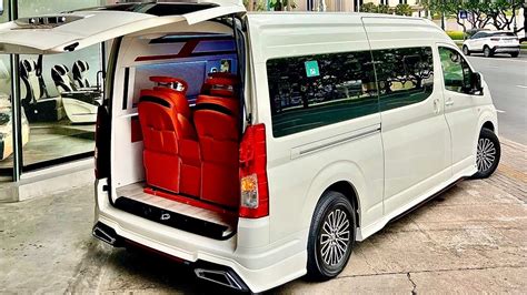 New Toyota Hiace 2024 Van Vip First Class Luxury Youtube
