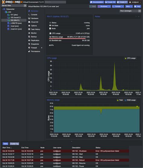 issues only with my win11 vm any suggestions on where to start