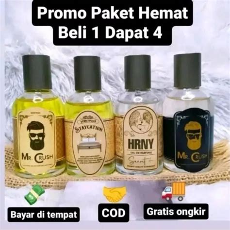 Jual PARFUM VIRAL BELI 1 DAPAT 4 Bebas Pilih Aroma HRNY STACATION Mr