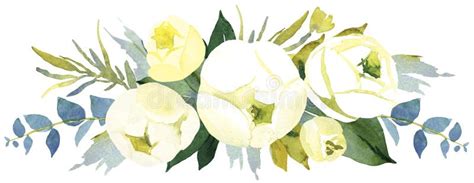 浪漫玫瑰水彩花束 库存例证 插画 包括有 浪漫玫瑰水彩花束 78191301