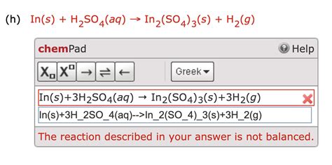 Solved Balance The Equation Use The Lowest Possible Whole