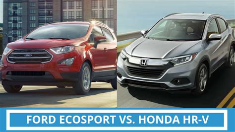 Subcompact Crossover Driving From Honda And Ford Dealers Social