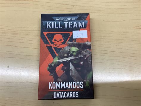 Kill Team Kommandos Datacards Narthex Wargaming Kill Team Kommandos Datacards Narthex Wargaming