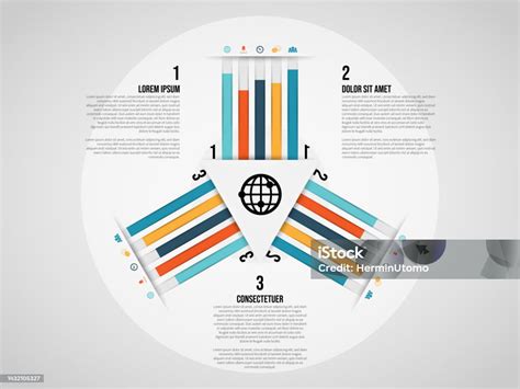 Triangle Performance Comparison Infographic Stock Illustration