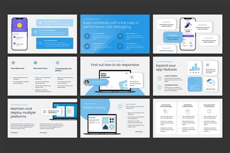 Mobile Apps Powerpoint Template Incl Business And Powerpoint Envato